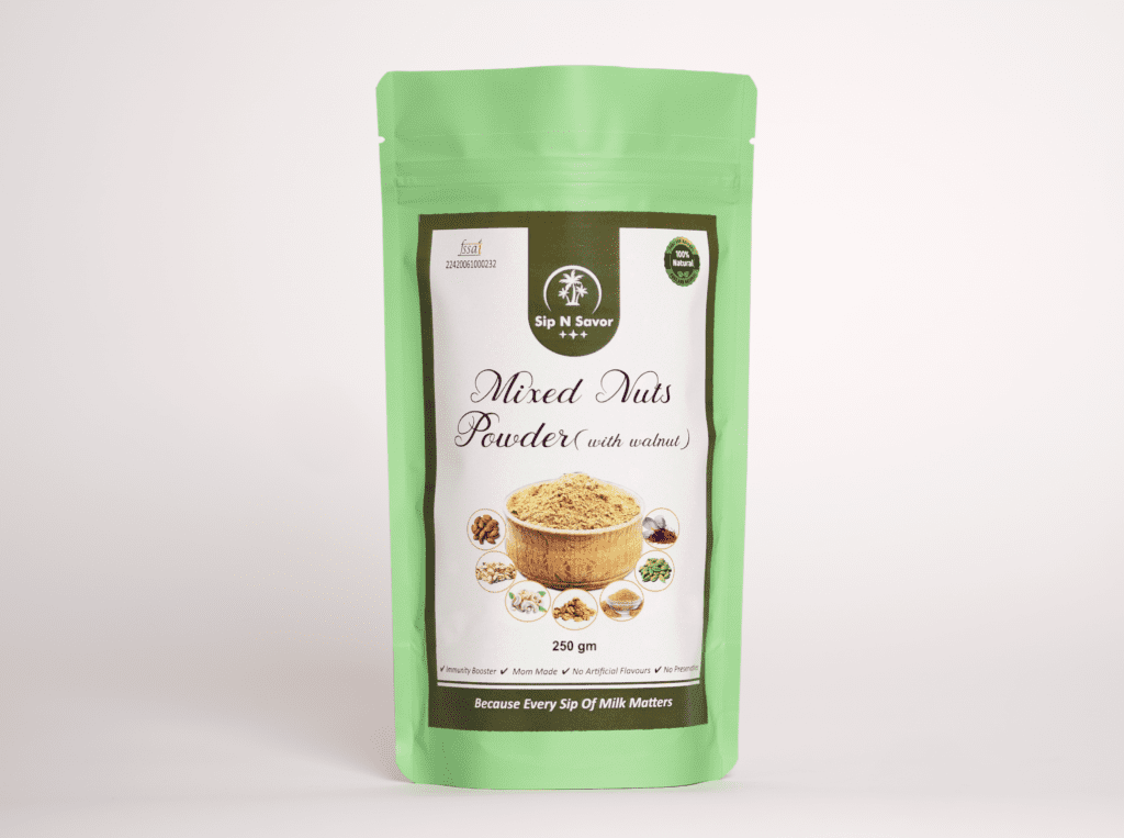 Mixed Nuts Powder with Walnut – Sip n Savor